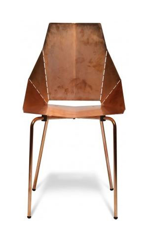 Copper Chair - Greenroom Prop & Event Furniture Rental